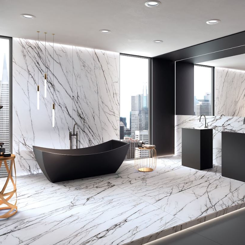 Marble Look Tiles – Homer Hub