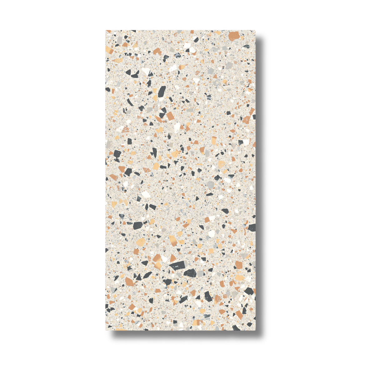 Venice Ivory 300x600mm Matt Terrazzo Look Tile – Homer Hub