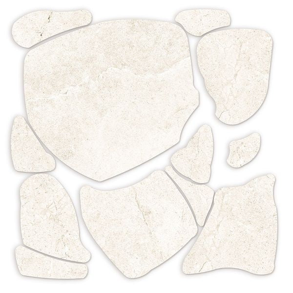 Enzo Sand SurfaceTec® Set Crazy Pave Anti-Slip Stone Look Porcelain Ti ...
