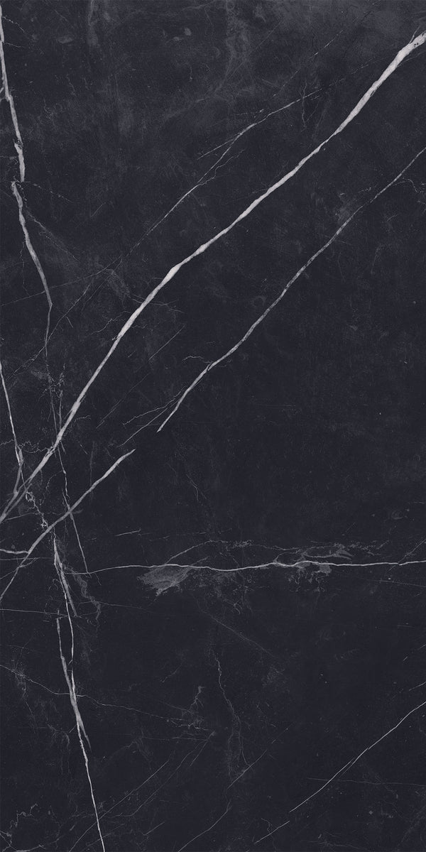 Superb Marble Marquina Black 600x1200mm Marble Look Tile – Homer Hub