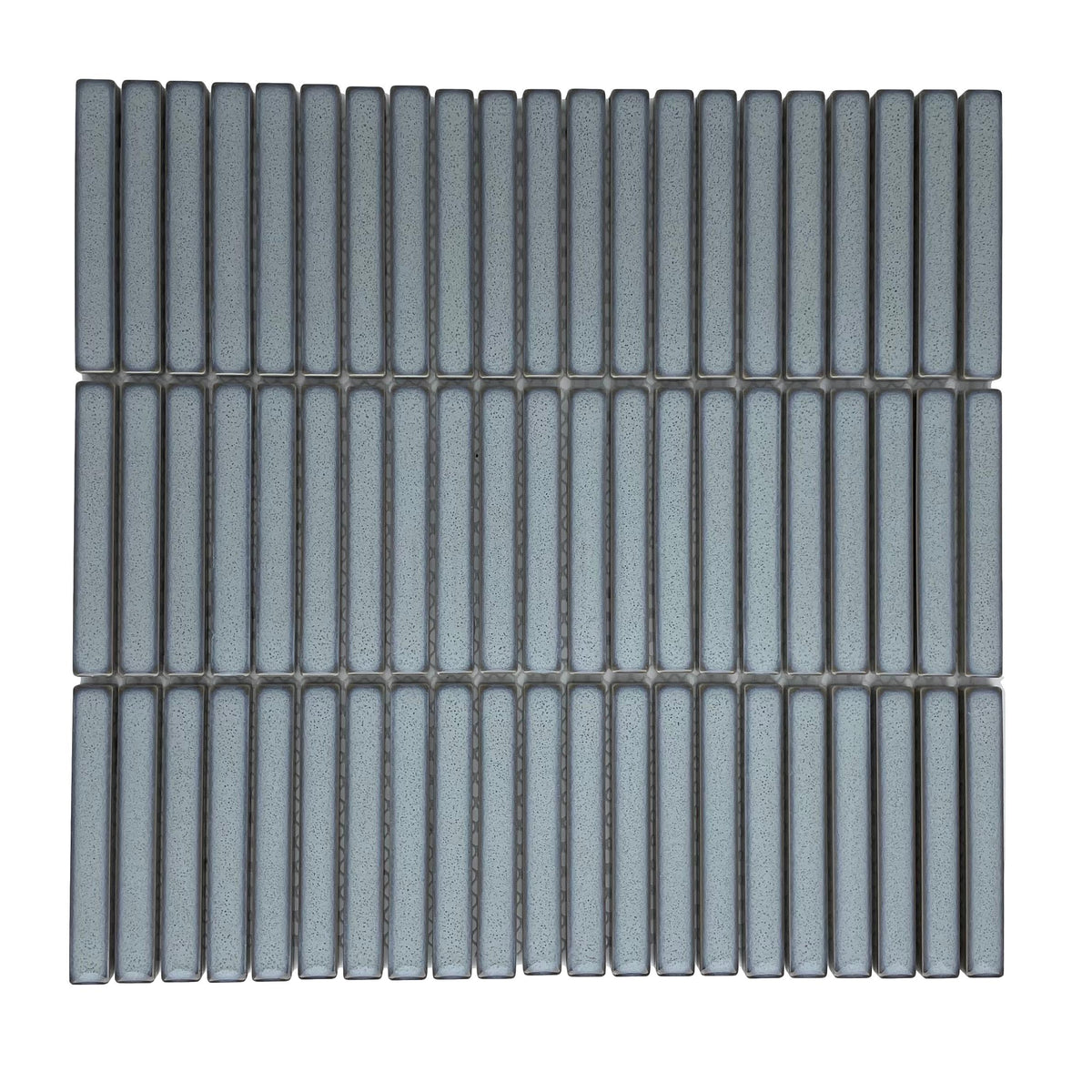 Vintage Stack Grey Kit Kat Mosaic Tile Gloss 284x295mm – Homer Hub